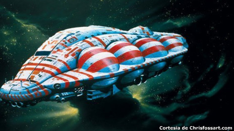 Modelo De Nave Espacial De Chris Foss