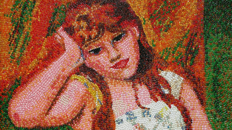 Cuadro De Pinturas De Caramelo De La Casa De Colores