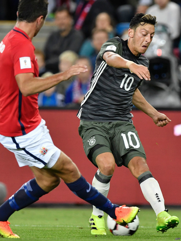 Thomas Muller tampil memukau, Jerman tekuk Norwegia 3-0 - TribunNews.com